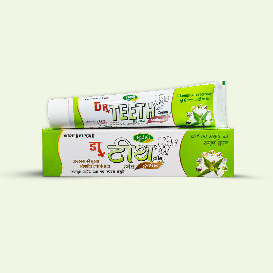 Swadeshi Dr. Teeth Toothpaste: Comprehensive Oral Care Solution